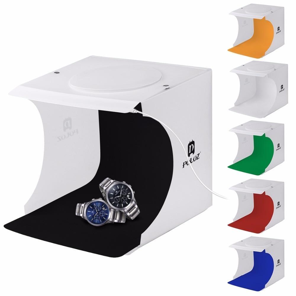 Фотография Плот за домашно студио оборудване Led Strip Lights Box ...